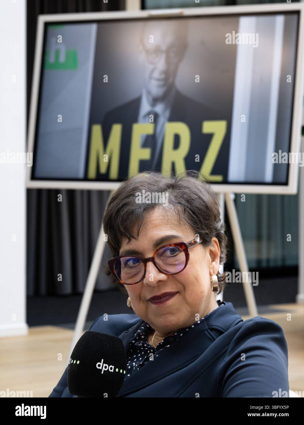Berlin, Germany. 03rd June, 2025. Journalist Mariam Lau talks about her ...