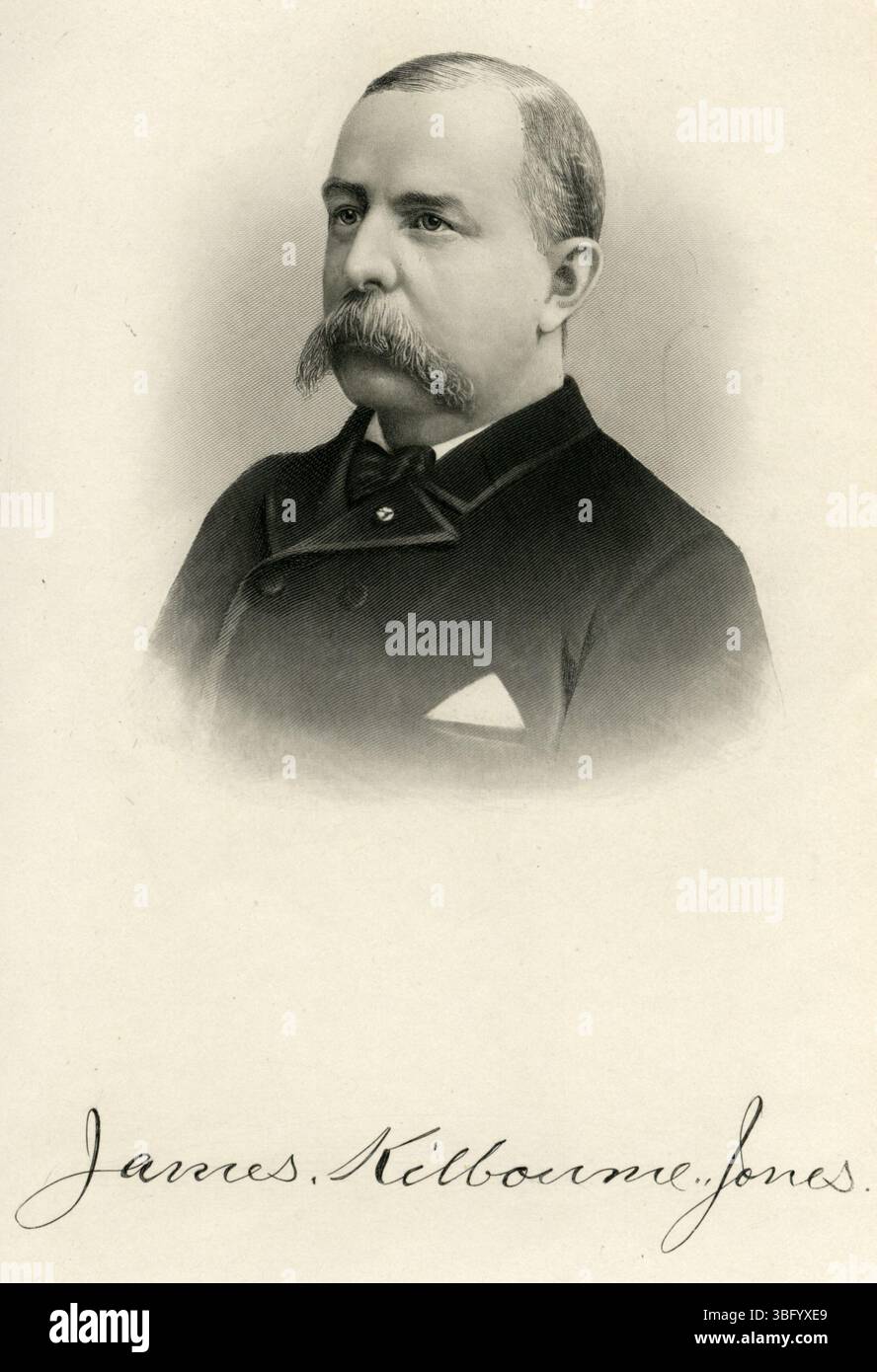 This 1892 portrait depicts James Kilbourne Jones, born July 10, 1836 ...