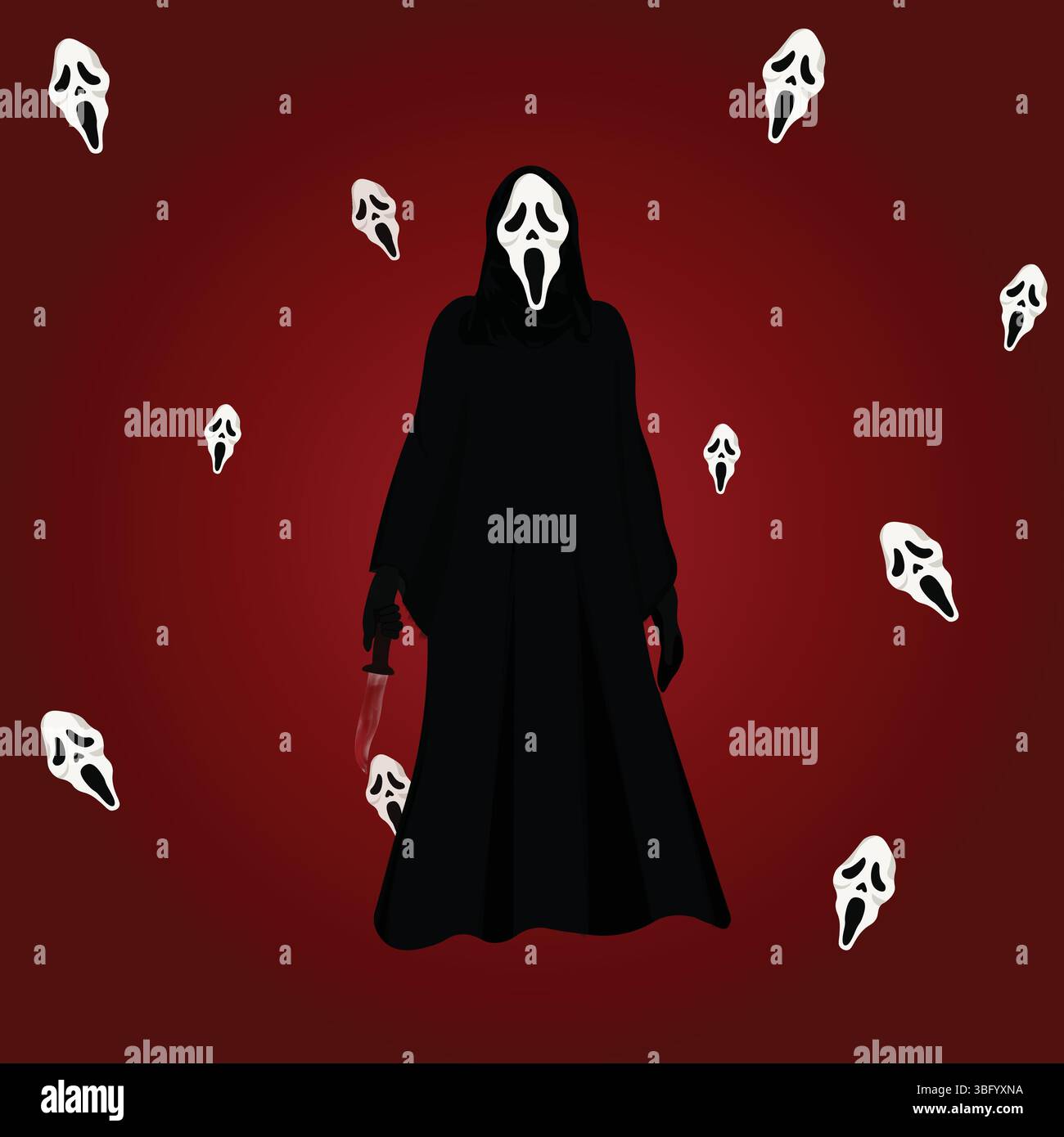 Halloween vector. Ghost vector for halloween. Creep it real. adult ...