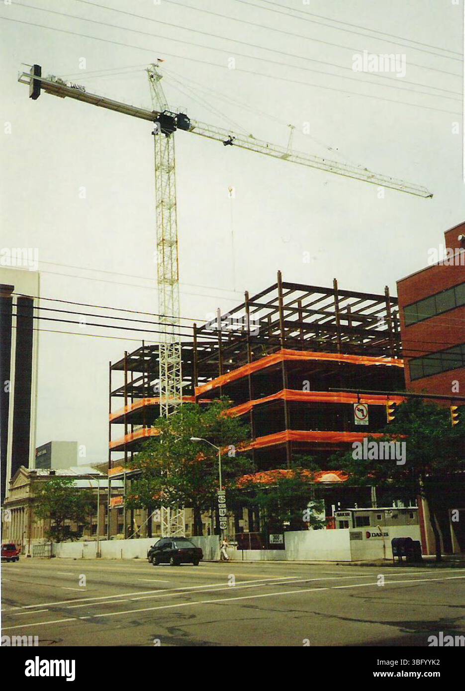 These images from May and June 2000 document the construction of the ...