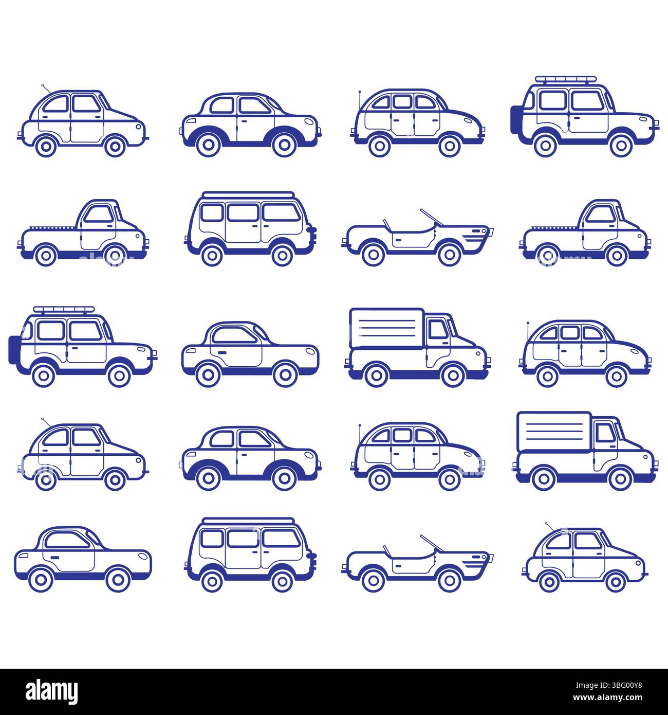 all travels icons and cars icons Stock Vector Image & Art - Alamy
