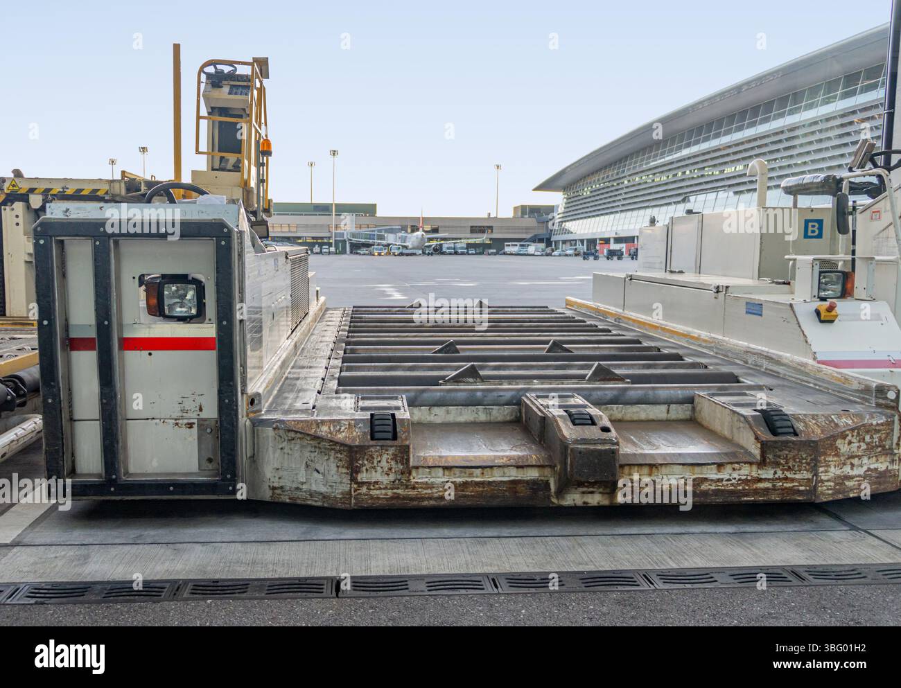 Truck parking terminal hi-res stock photography and images - Alamy