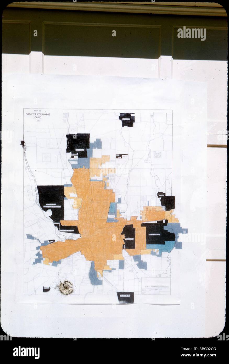1956 columbus map hi-res stock photography and images - Alamy