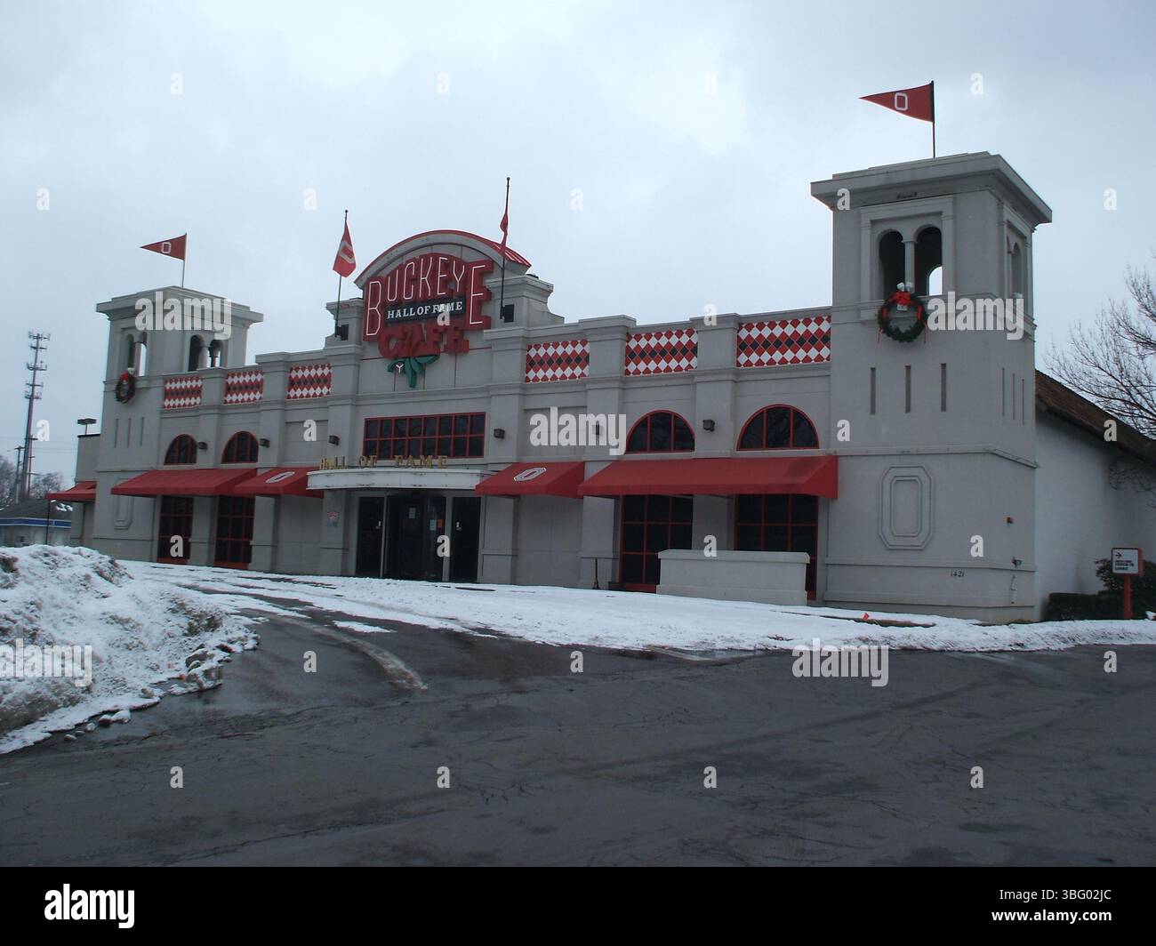 The Buckeye Hall of Fame Cafe, opened on October 13, 1997, replaced the former Jai Lai ...