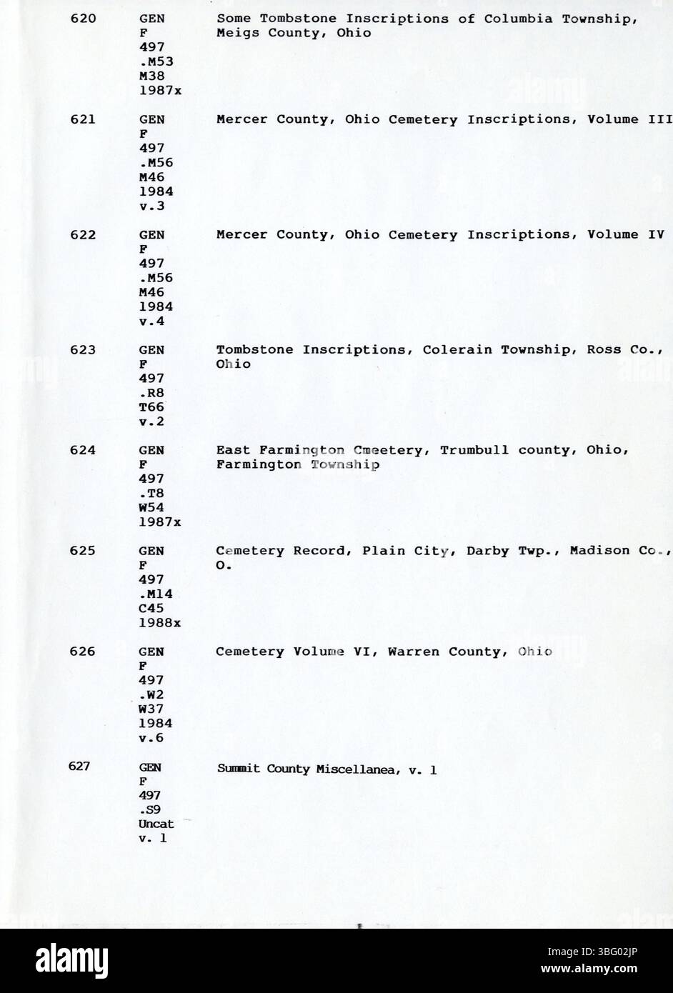 This 1979 guide includes a list of cemetery-related titles and ...