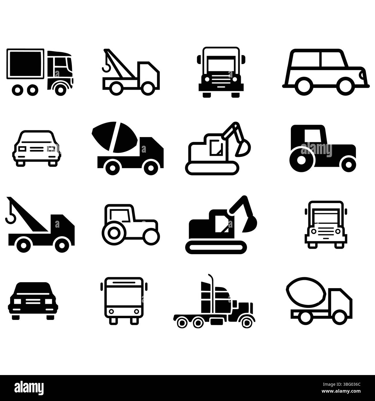 Drive car icon Stock Vector Images - Alamy