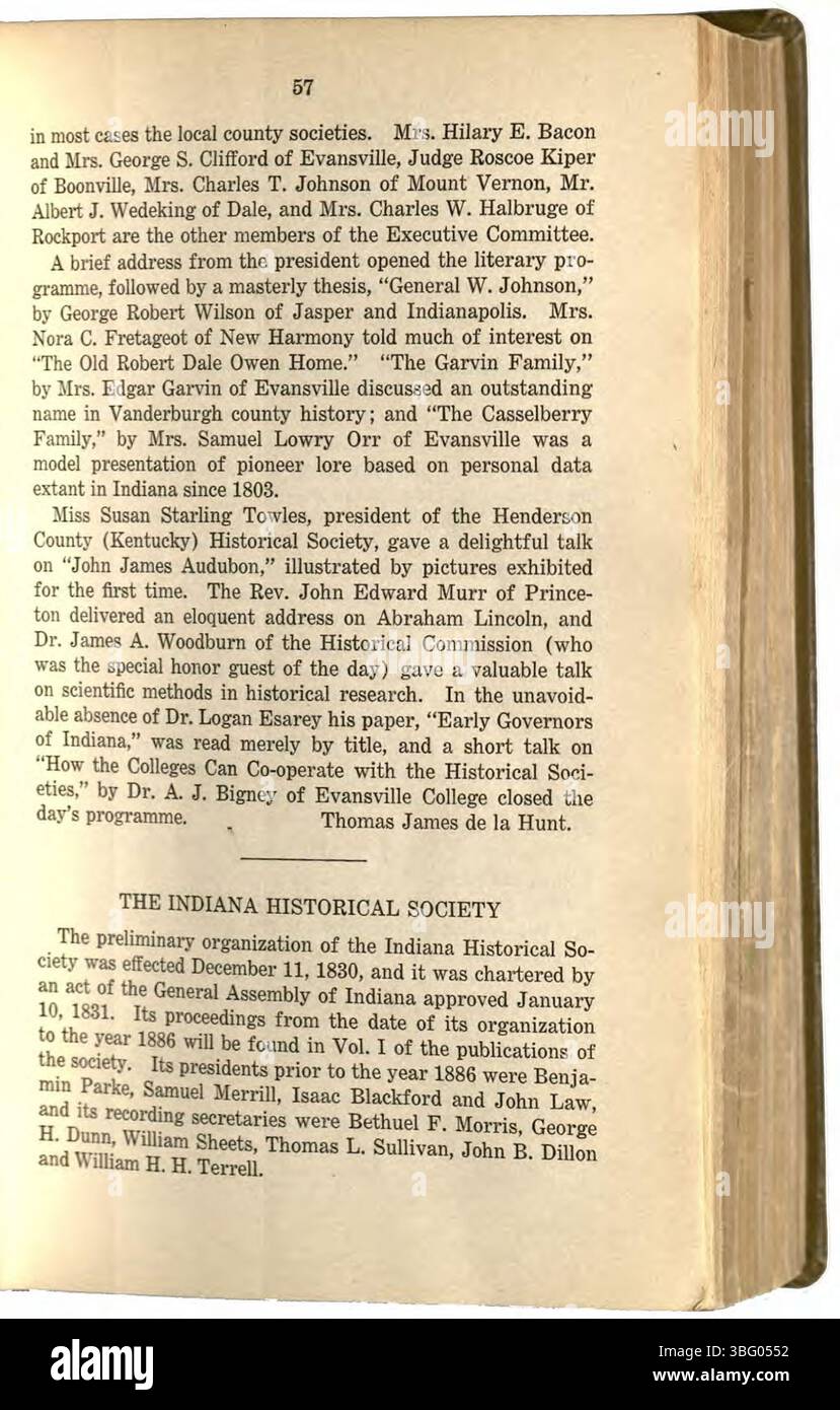 This April 1924 Indiana History Bulletin highlights commission-led ...