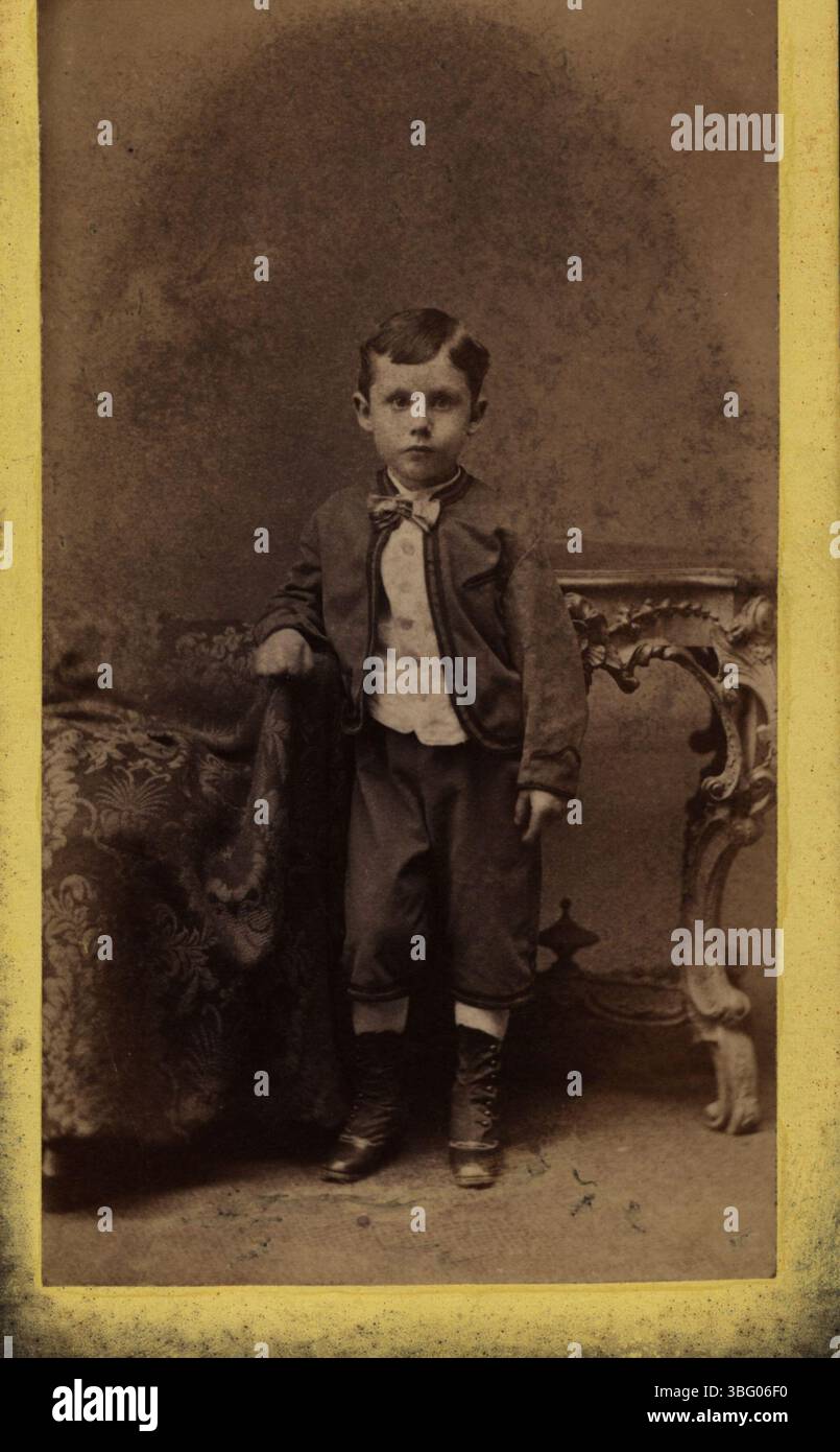 A formal portrait of John Joyce from the Miller Family Collection. The ...