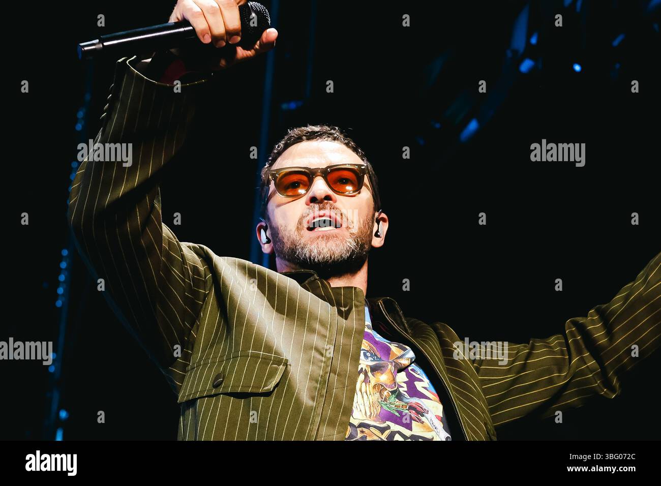 Milan, Italy. 02nd June, 2025. Justin Timberlake performs live in ...