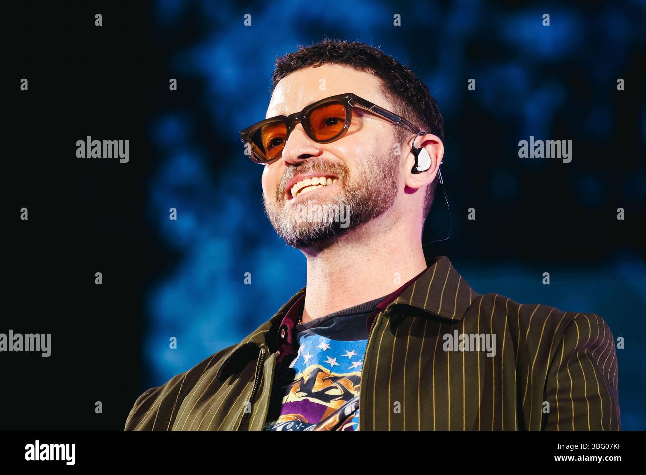 Justin Timberlake performs live in concert during the I-Days Milano ...
