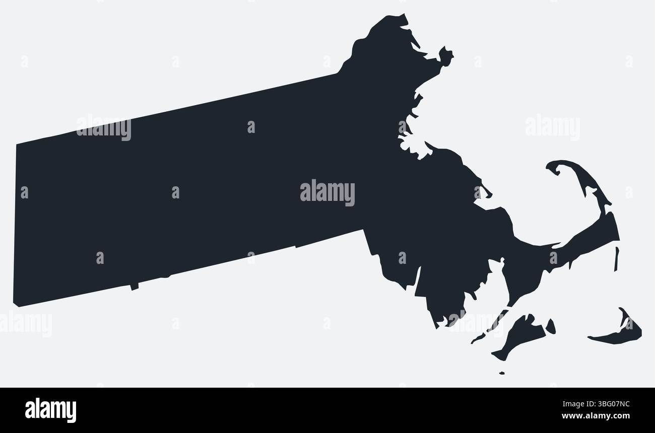 State line sign boston Stock Vector Images - Alamy