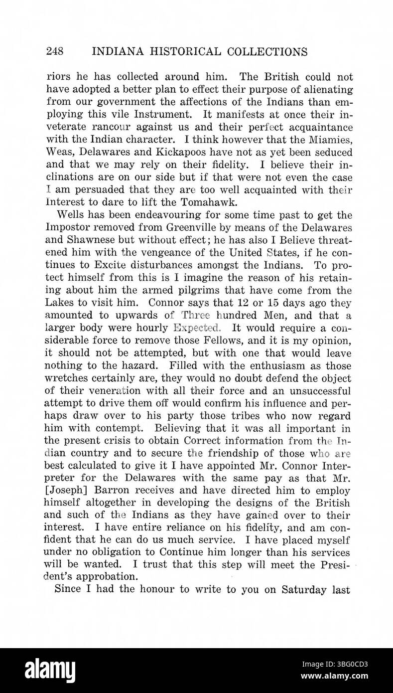 This page of the 1922 edition of Harrison's letters and messages ...