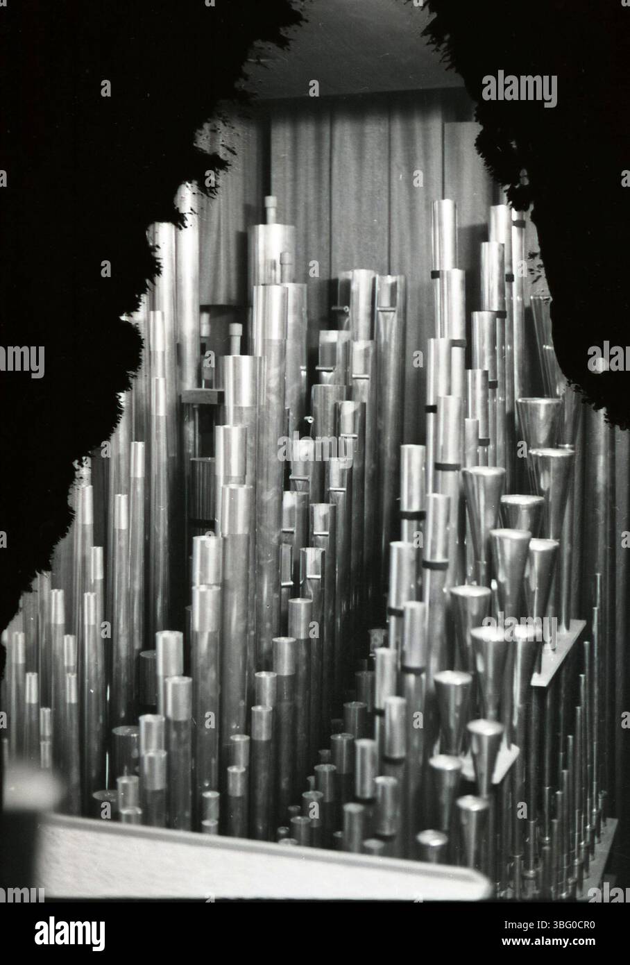 Photographs taken by A.V. Shirk in the 1970s showcase the Von Beckerath ...