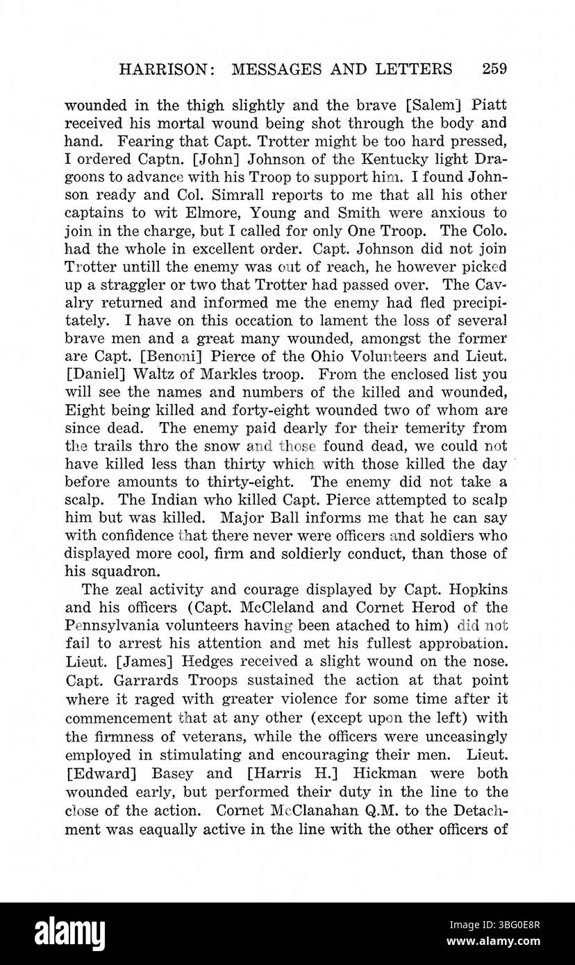 Volume 1 (1800-1811) and Volume 2 (1812-1816) of William Henry Harrison ...