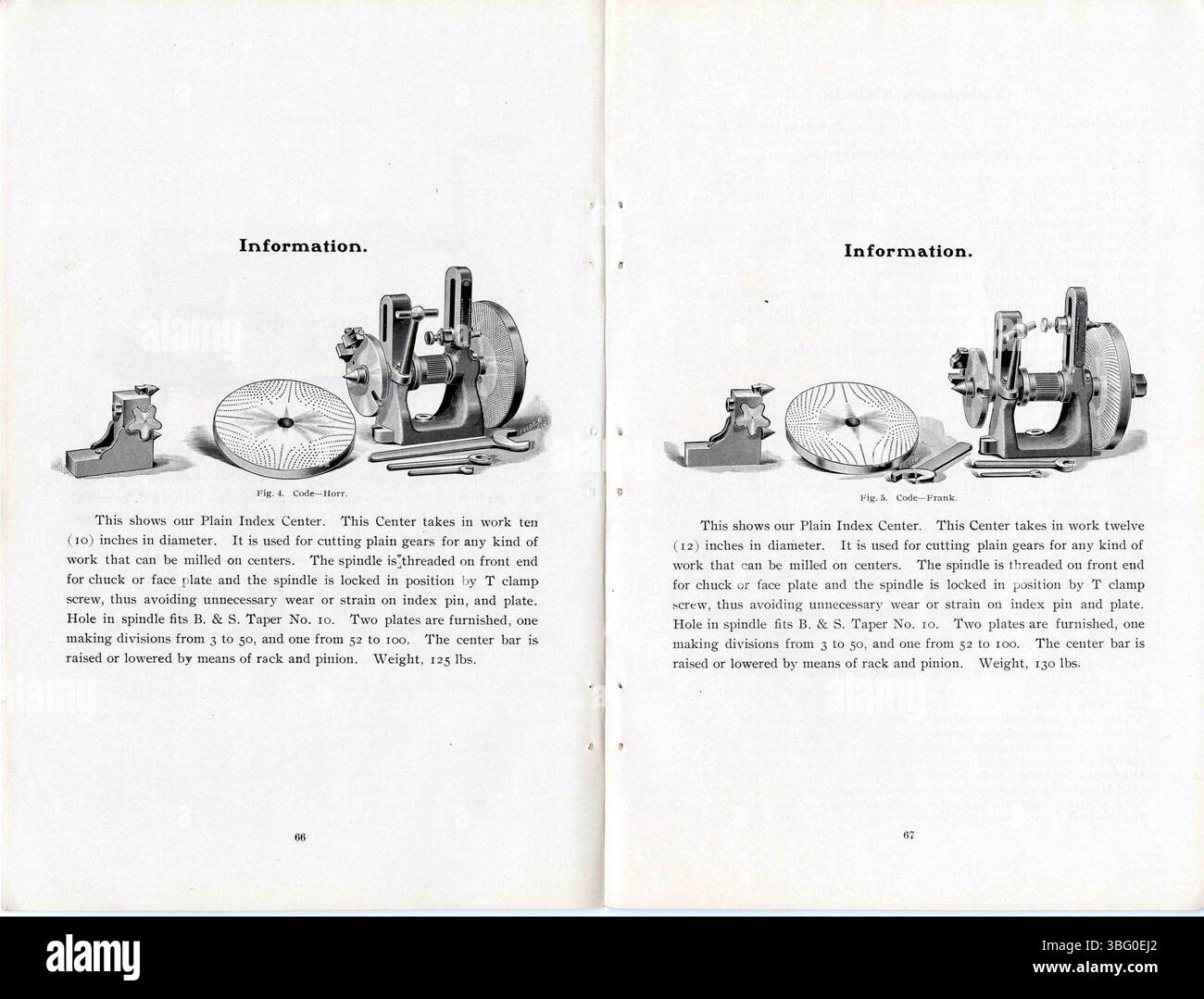 This page from the Aurora Tool Works catalogue features their upright ...