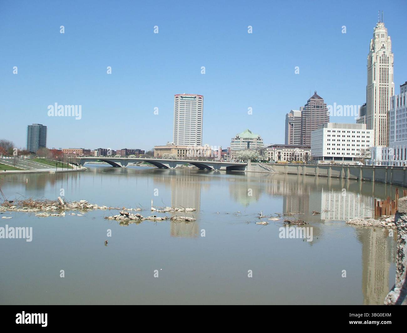In 2009, demolition began on the Town Street Bridge, a 90-year-old span ...