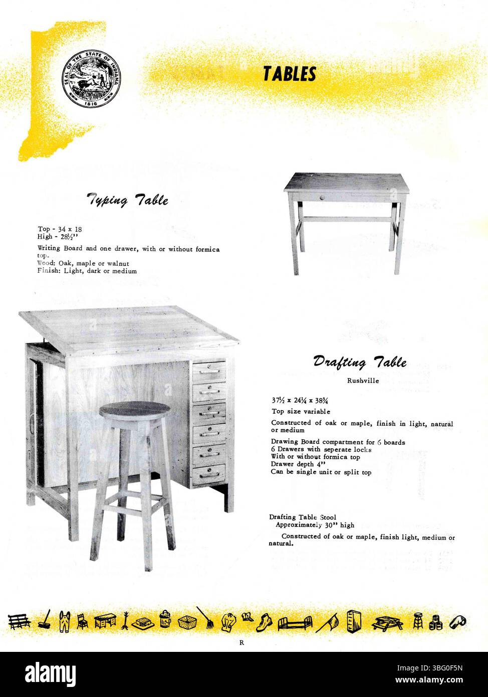 The 1963 catalog for the Indiana State Institutional Industries ...