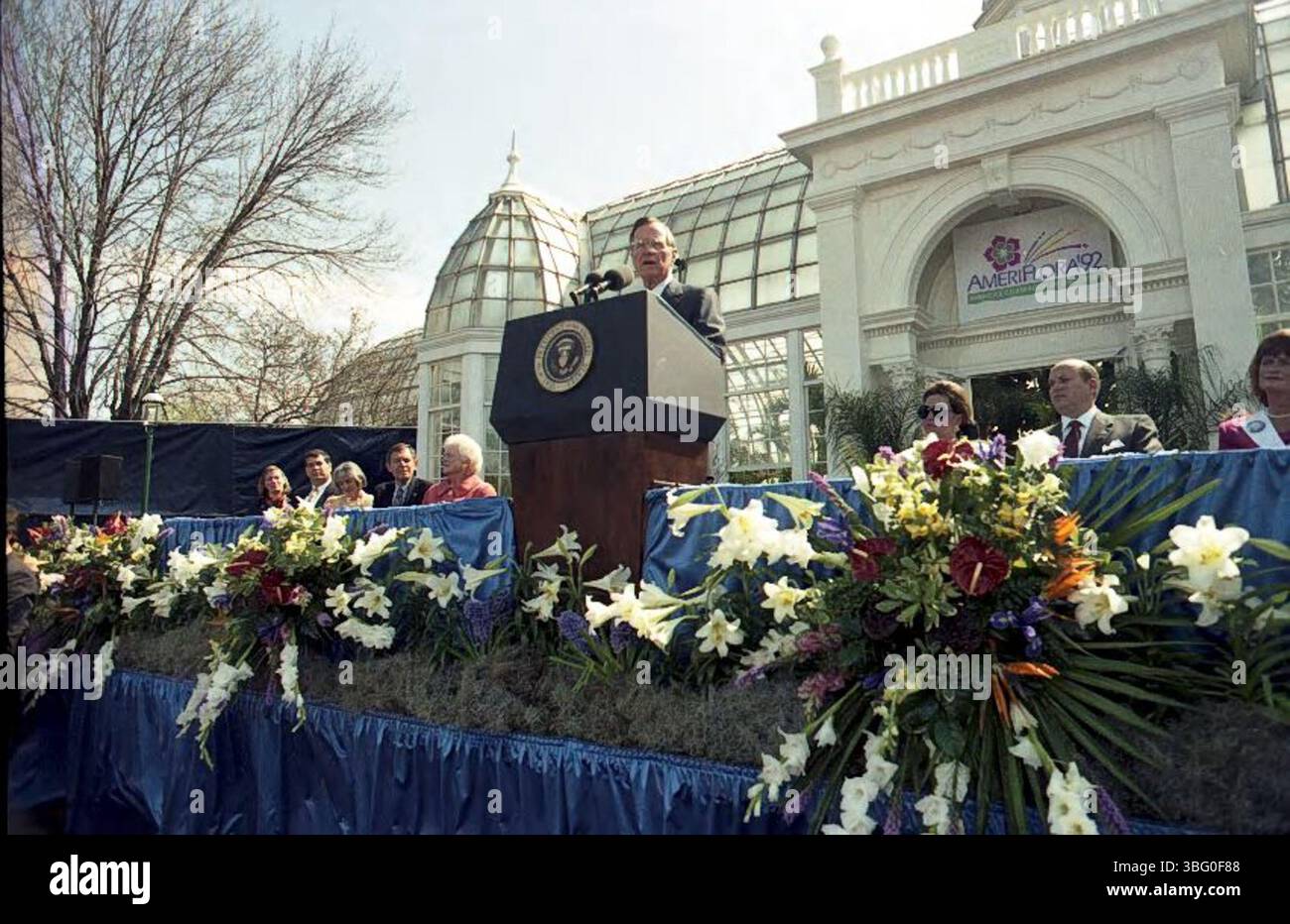 The 1992 Ameriflora exhibition opened at Franklin Park in Columbus on ...