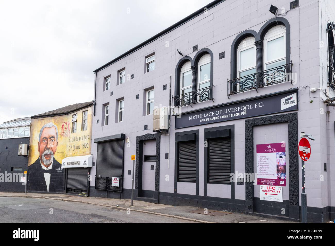 The Sandon Pub, with links to John Houlding and the birthplace of ...