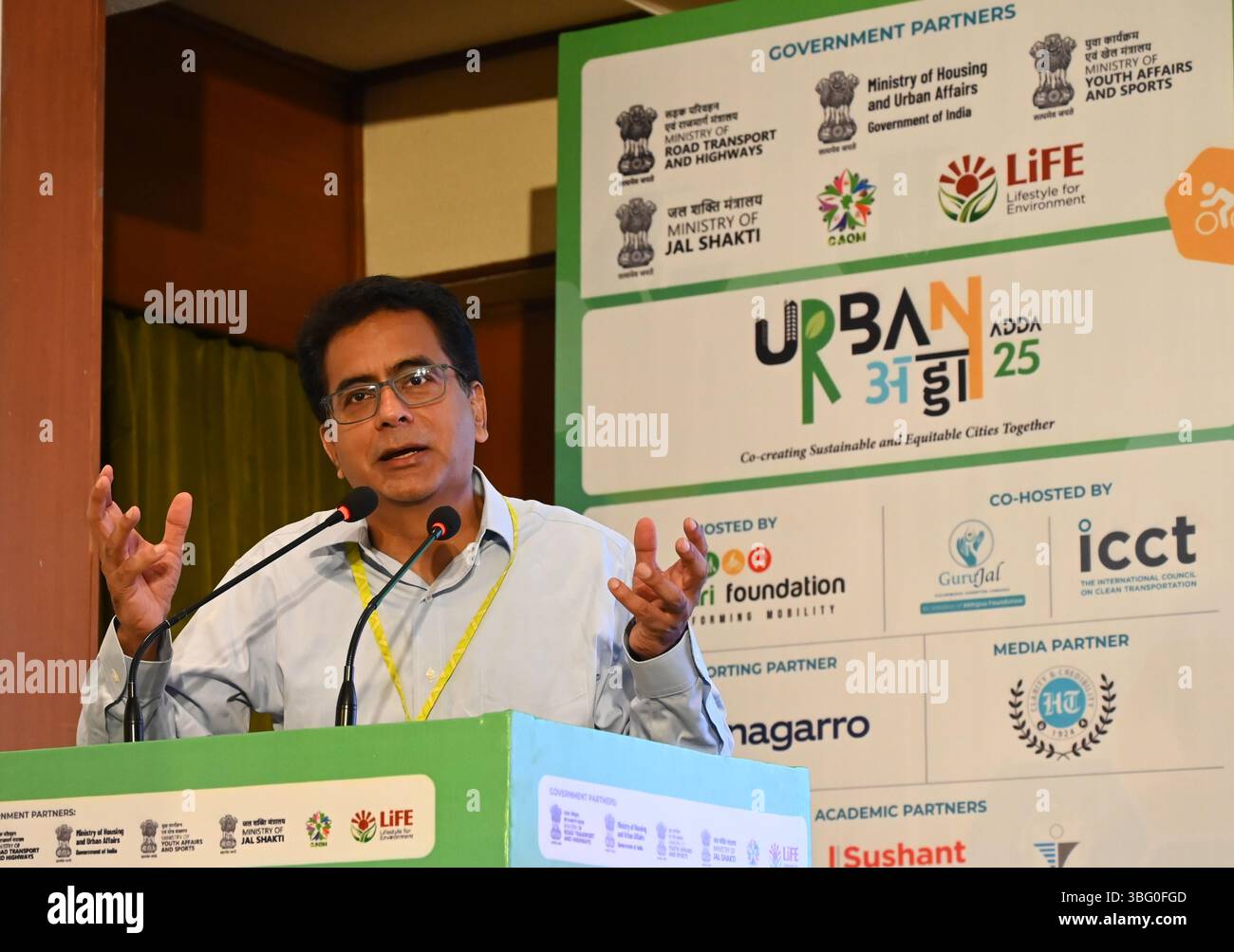 NEW DELHI, INDIA - JUNE 3: Manas Human CEO Nagarro speaks,during "Urban ...