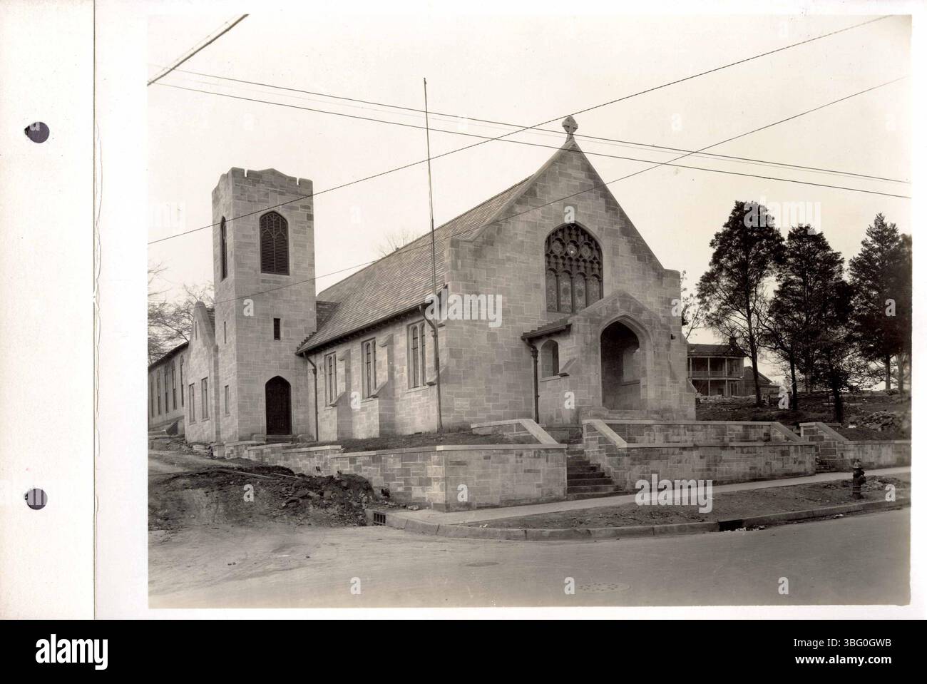 A binder containing images of buildings and monuments built from ...