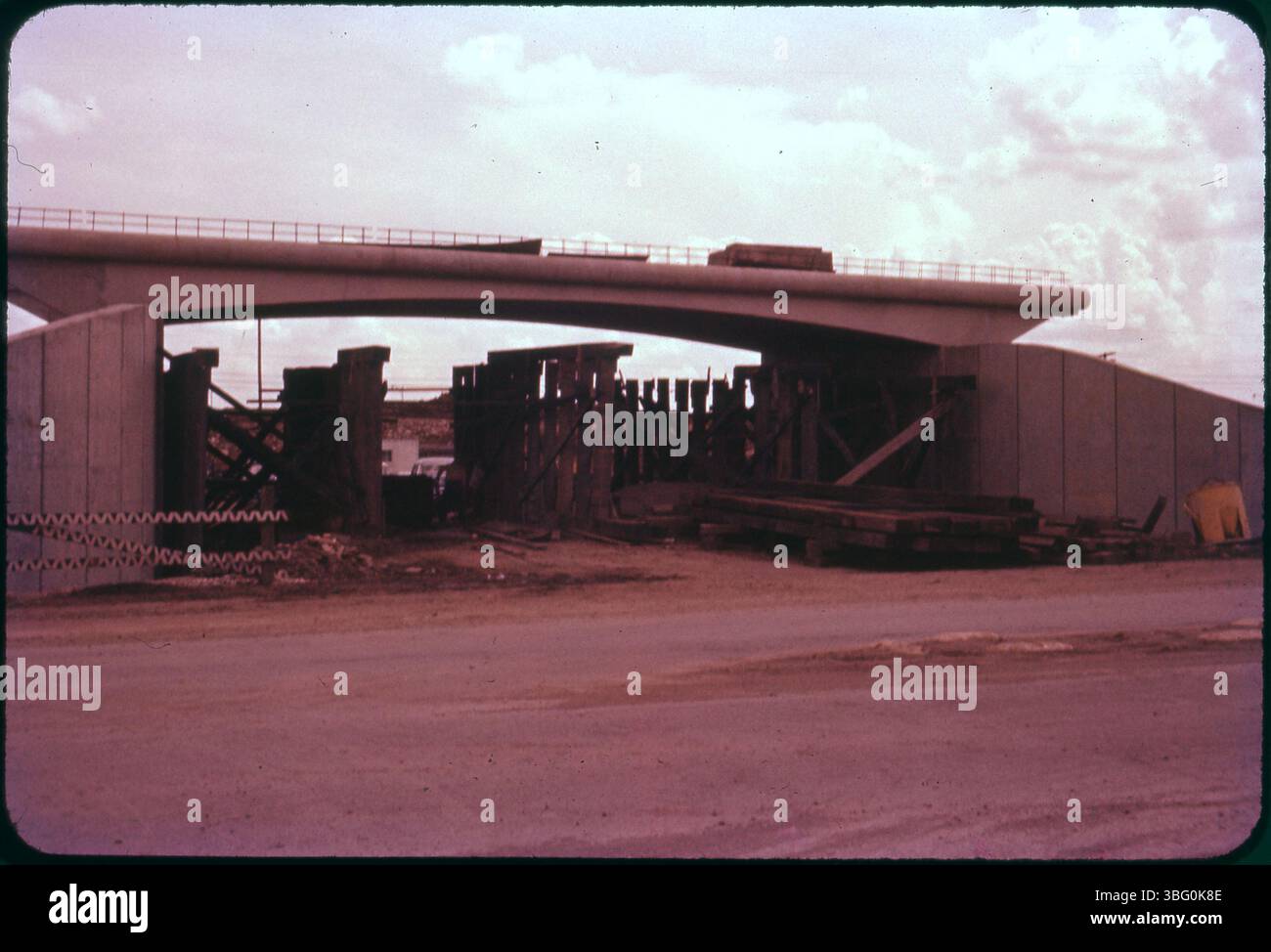A view of the underpass leading to the Sears Roebuck and Coca-Cola ...