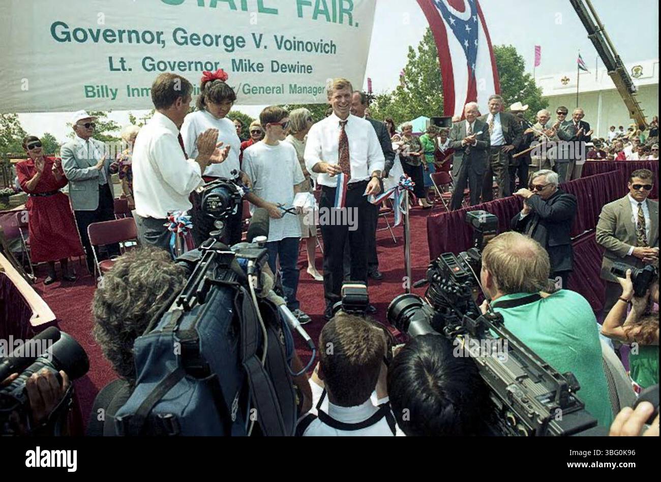 On August 7, 1992, Vice President Dan Quayle helped open the Ohio State ...