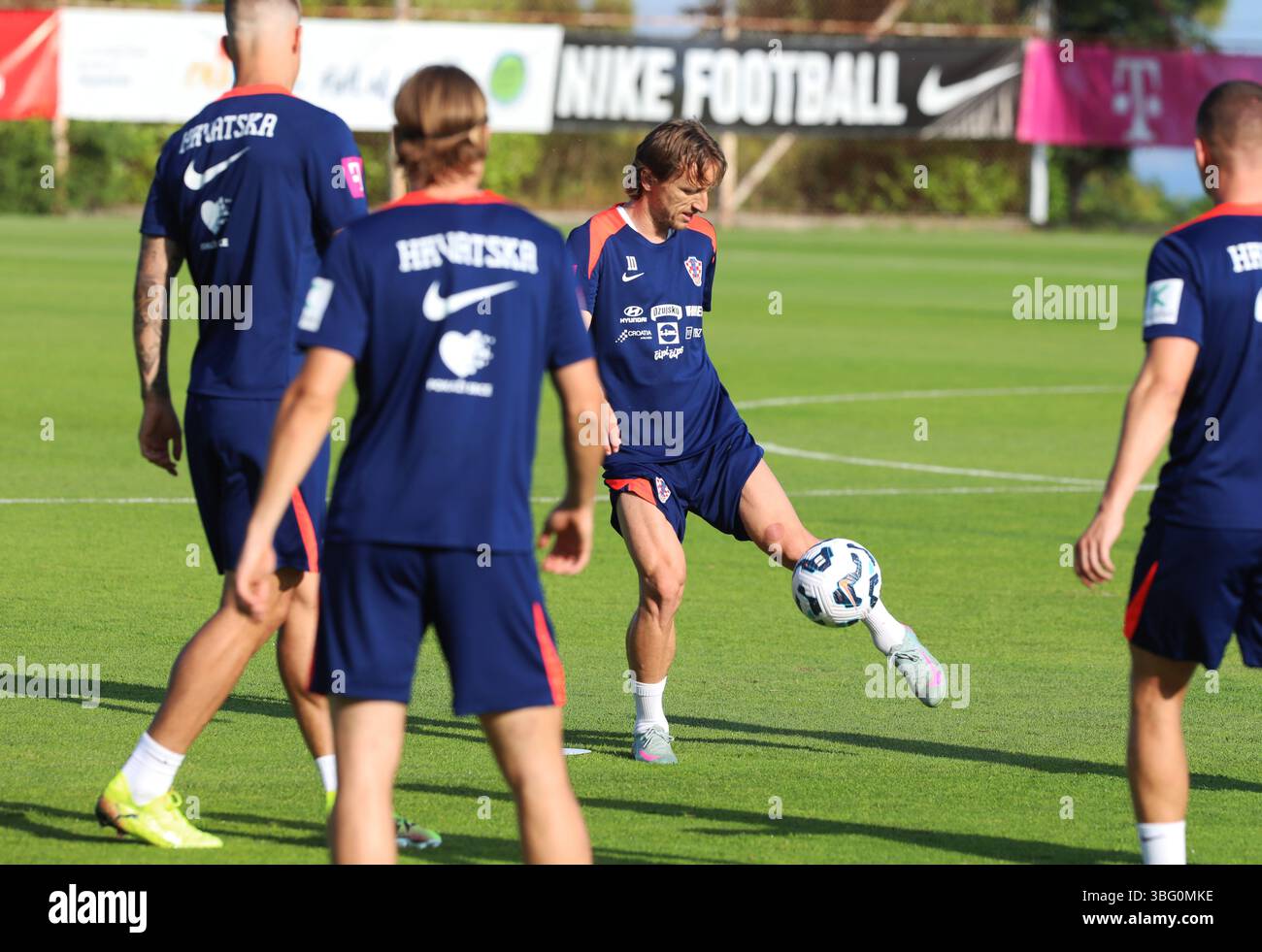 Rijeka, Croatia. 03rd June, 2025. Luka Modric of Croatia during the ...