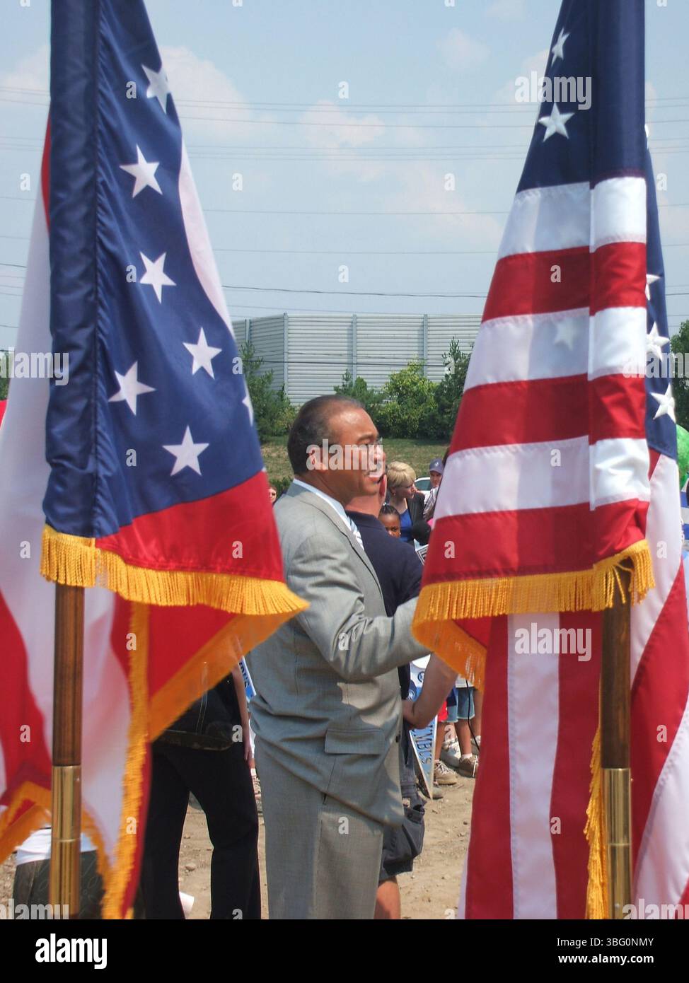 The groundbreaking ceremony for Huntington Park, a new baseball stadium ...