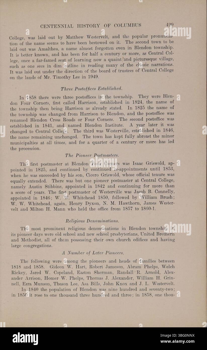 'Centennial History of Columbus and Franklin County, Ohio' (1909) by ...
