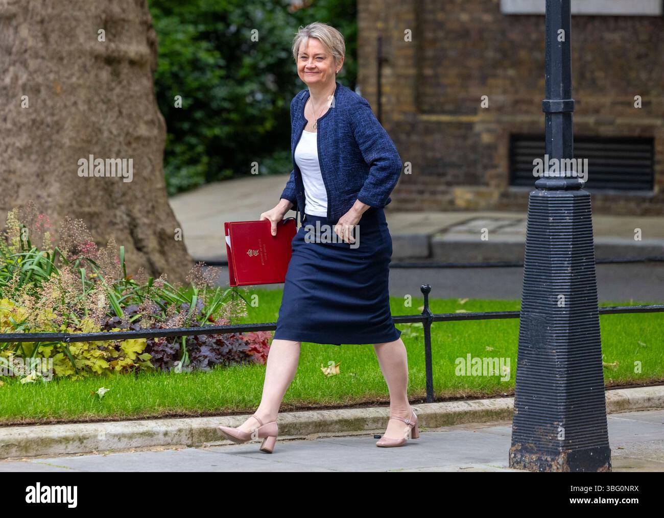 London, UK. 3rd June, 2025. Yvette Cooper, Home Secretary, at Downing ...