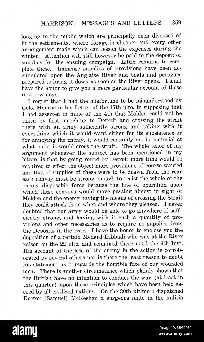 This is a two-volume edition of William Henry Harrison’s letters and ...