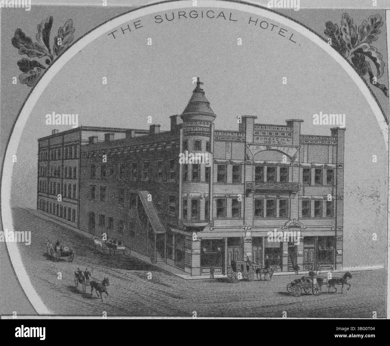 The Surgical Hotel, managed by Samuel B. Hartman, was known for ...