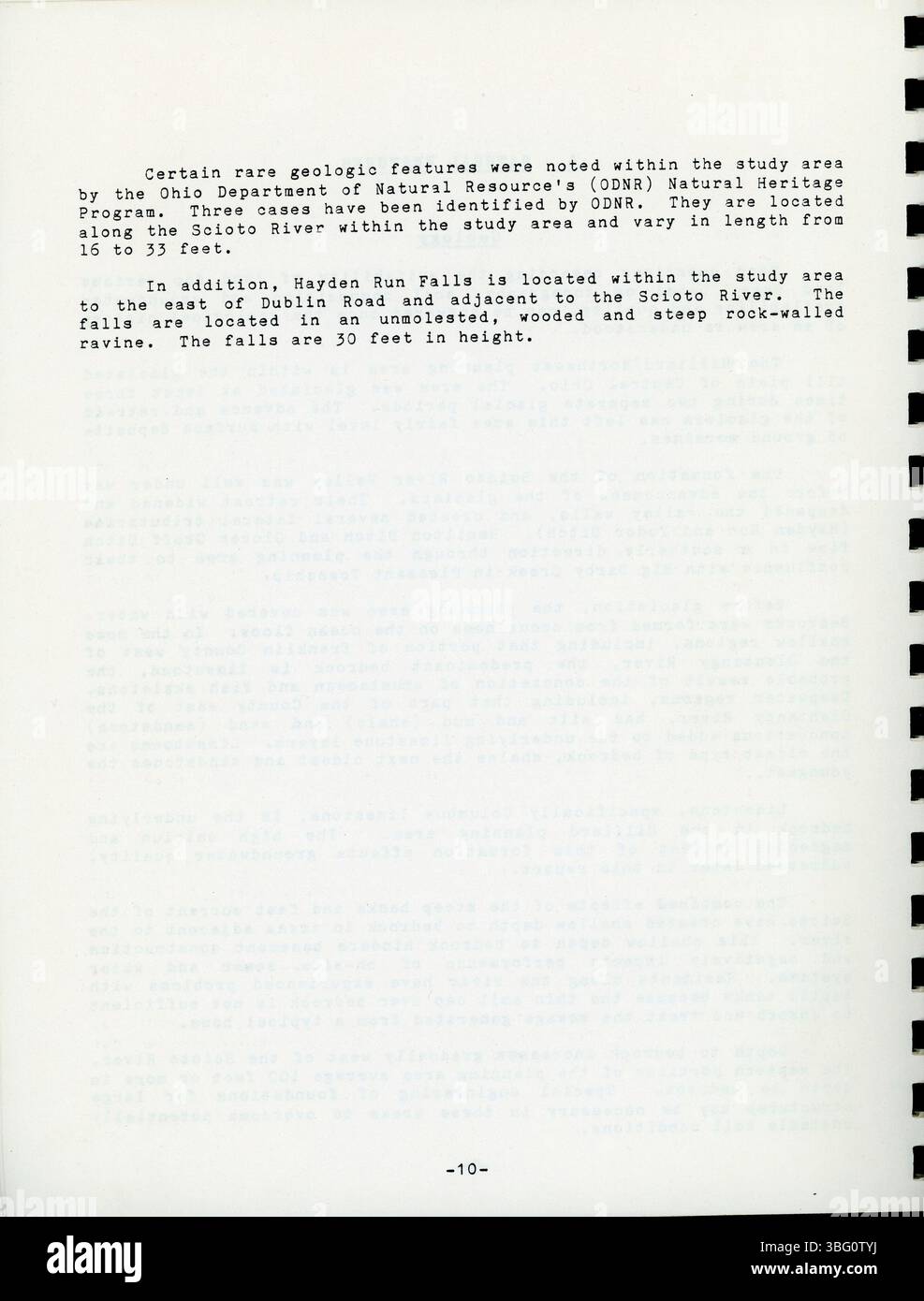 This section of the 1987 plan outlines geographic, environmental, and ...