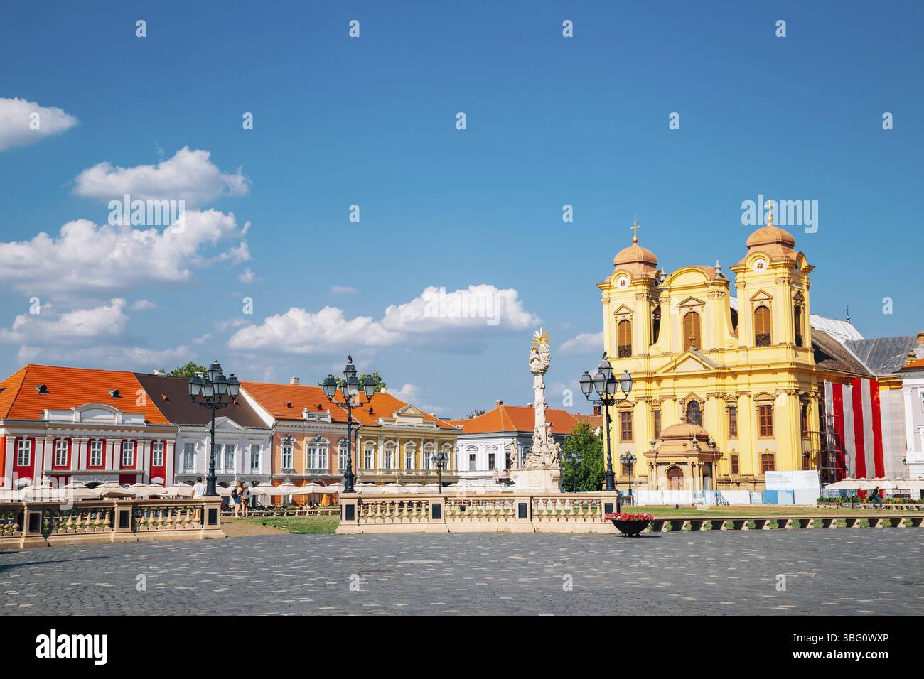 Piata Unirii Union square in Timisoara, Romania, Europe Stock Photo - Alamy