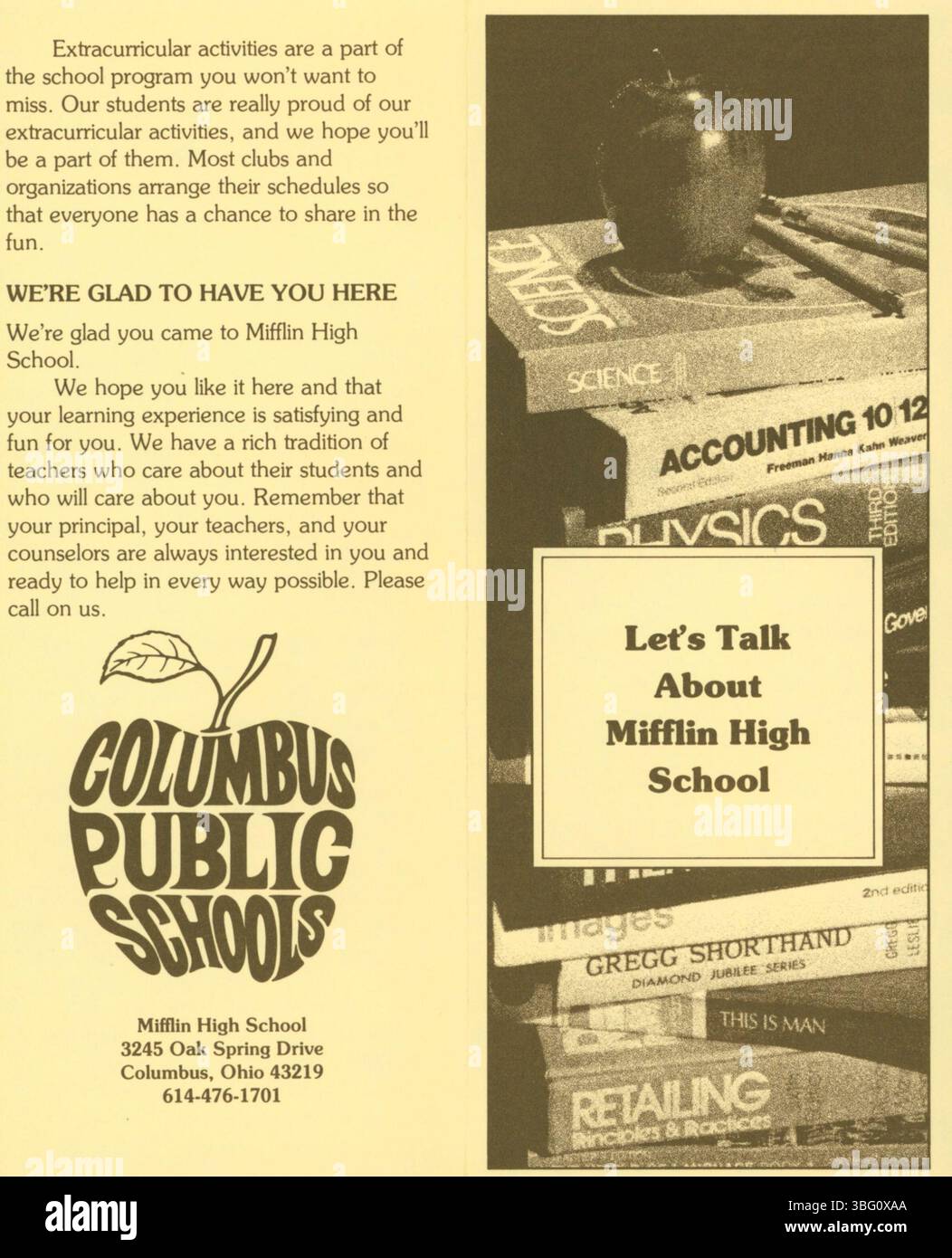 This pamphlet from 1979 by Columbus Public Schools discusses the ...