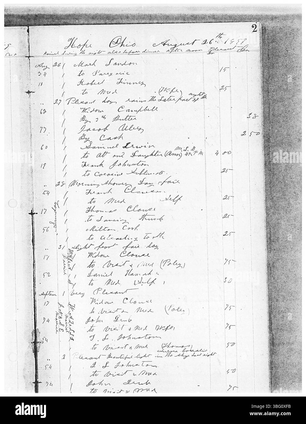 The 1860 journal of Dr. Sylvester William Ranney offers an in-depth ...