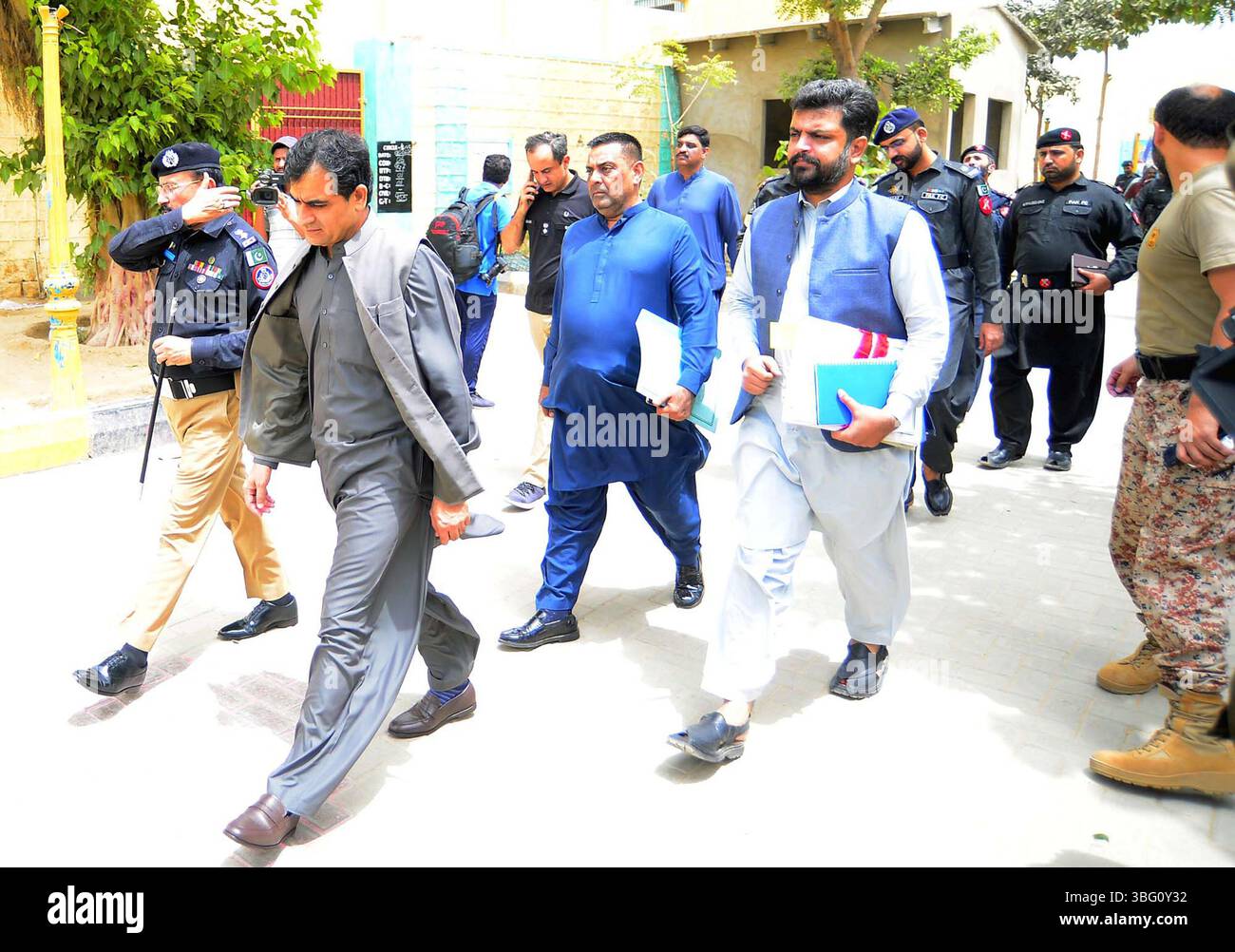 Home Secretary of Sindh, Muhammad Iqbal Memon visits after over two ...