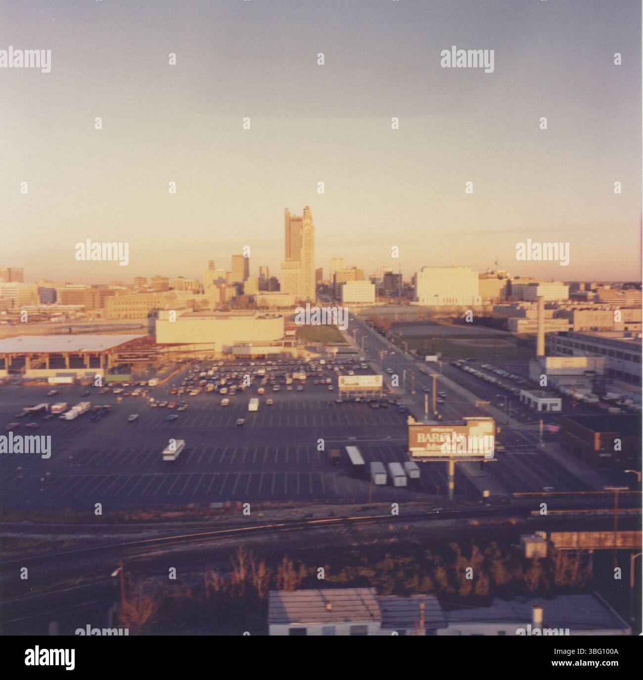 This aerial photograph from 1981 captures downtown Columbus, including ...