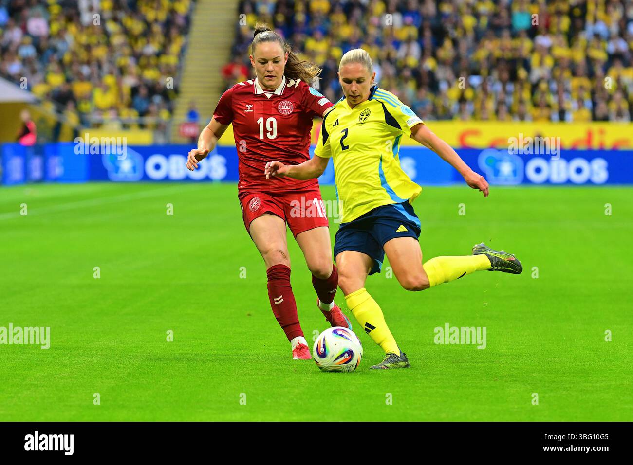 Solna, Sweden. 03rd June, 2025. Strawberry Arena, Solna, Sweden, June ...