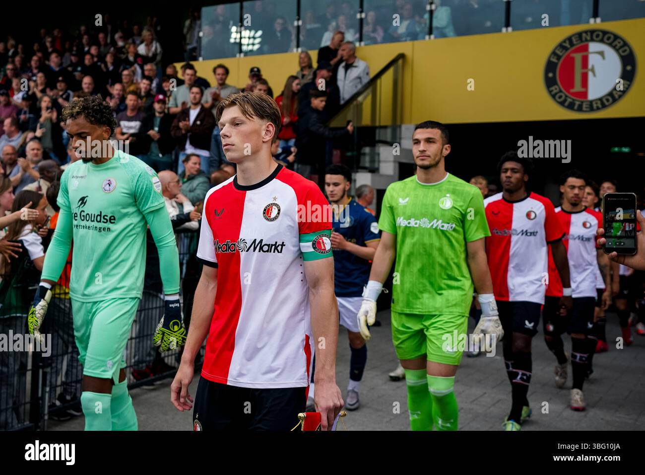 Rotterdam - Feyenoord player Jan Plug during first of two matches for ...