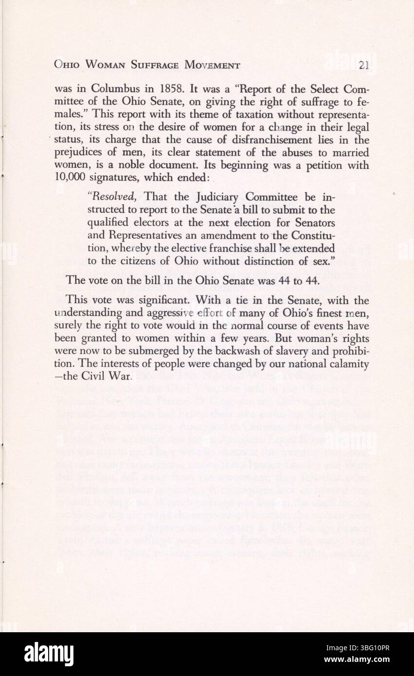 Florence Allen and Mary Welles' work 'Ohio Woman Suffrage Movement: A ...