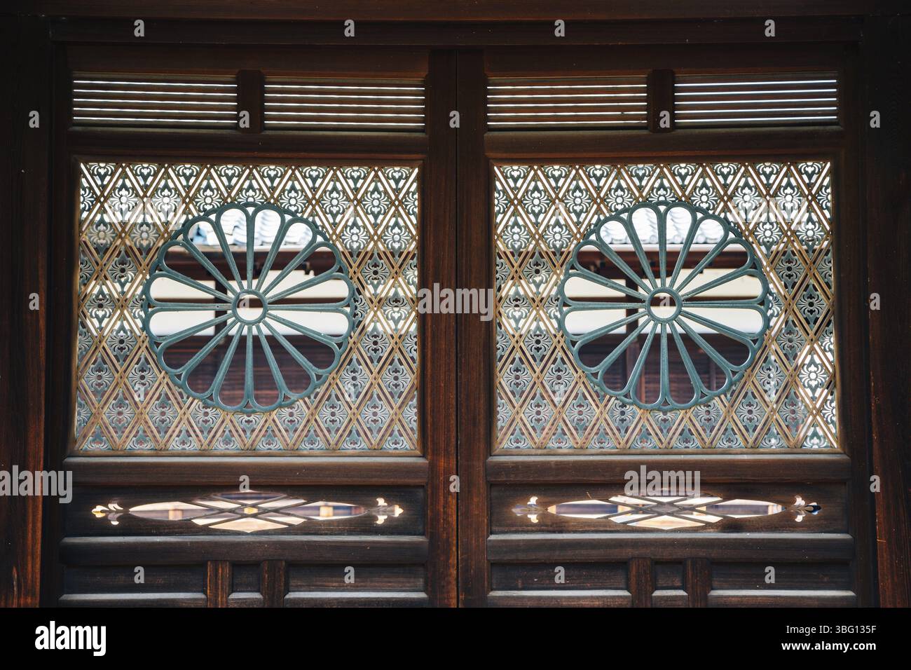 Toji temple traditional wooden door in Kyoto, Japan, Asia Stock Photo ...