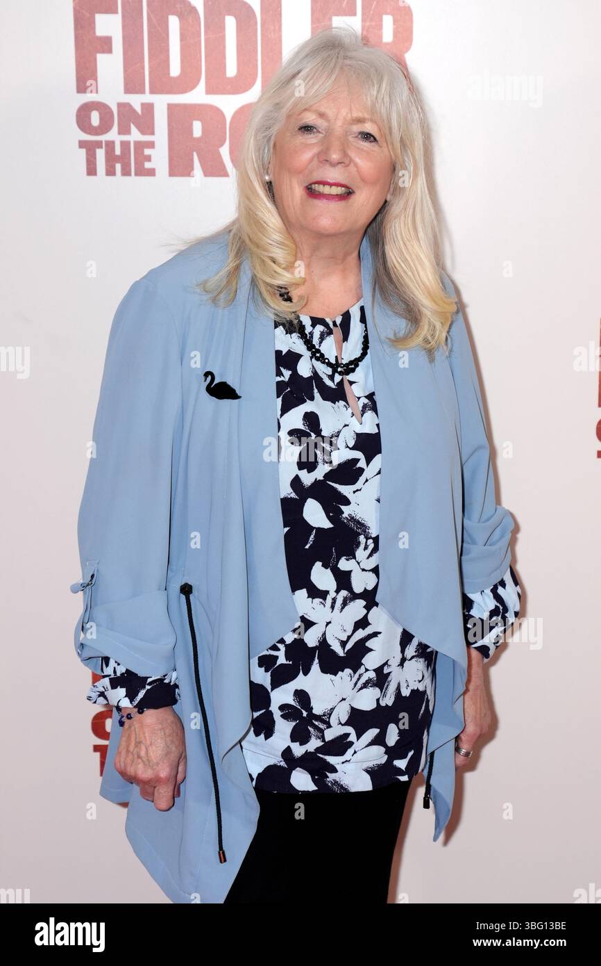 Alison Steadman attending the press night of Fiddler on the Roof at the ...