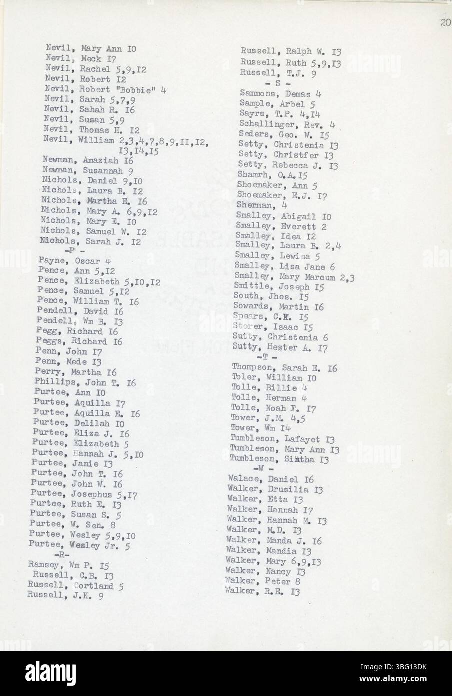 The Peach Mountain Church records from 1840-1895 trace the history of ...