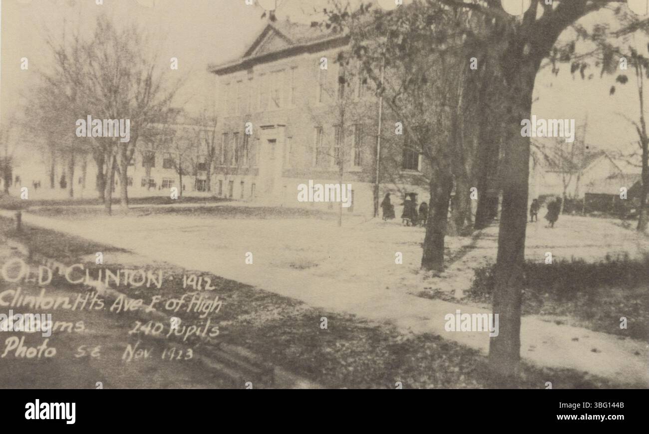 Clinton Elementary School, built in 1904 and remodeled in 1954, is seen ...