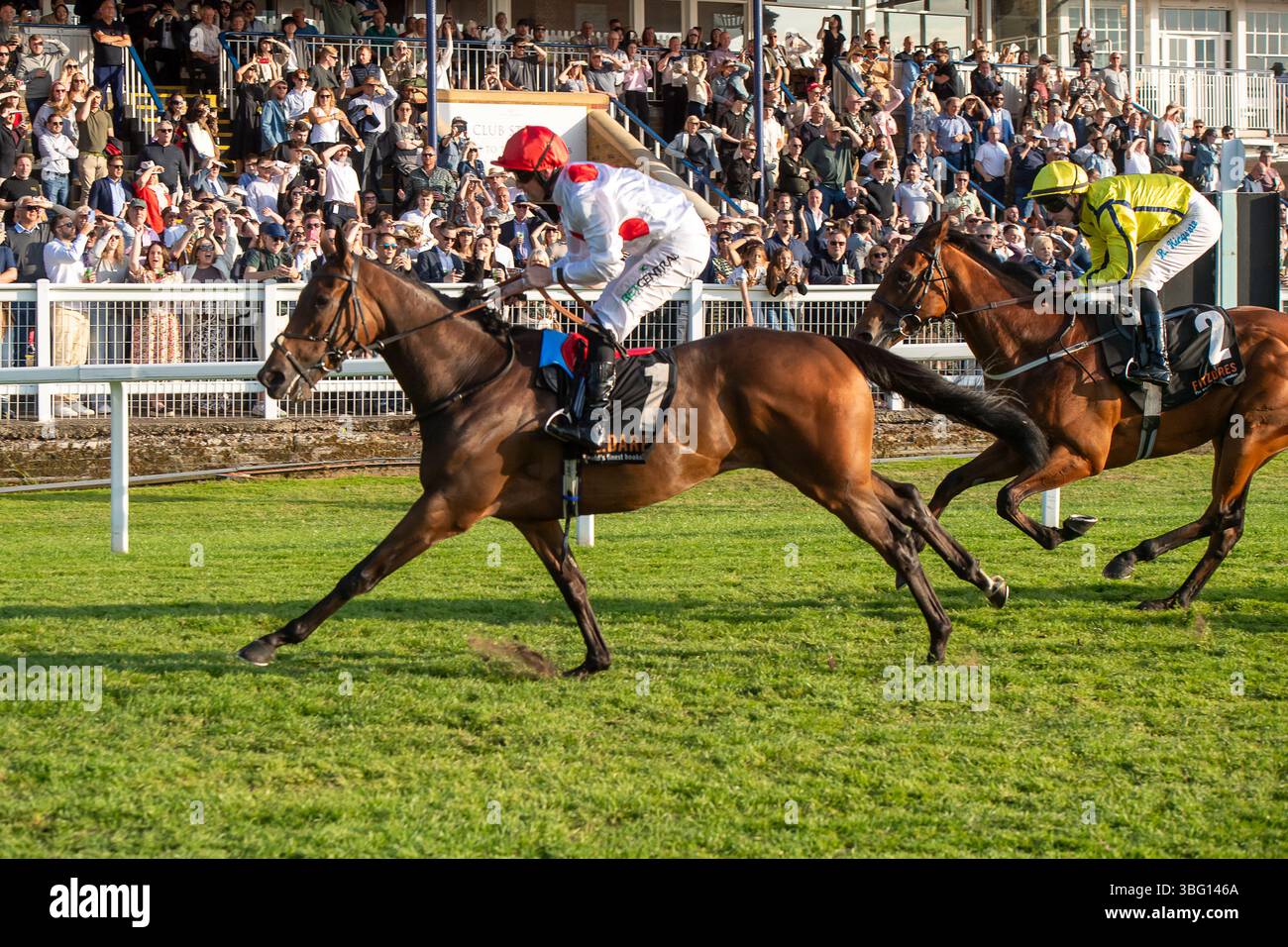 Windsor, Berkshire, UK. 2nd June, 2025. Horse SO DARN HOT ridden by ...