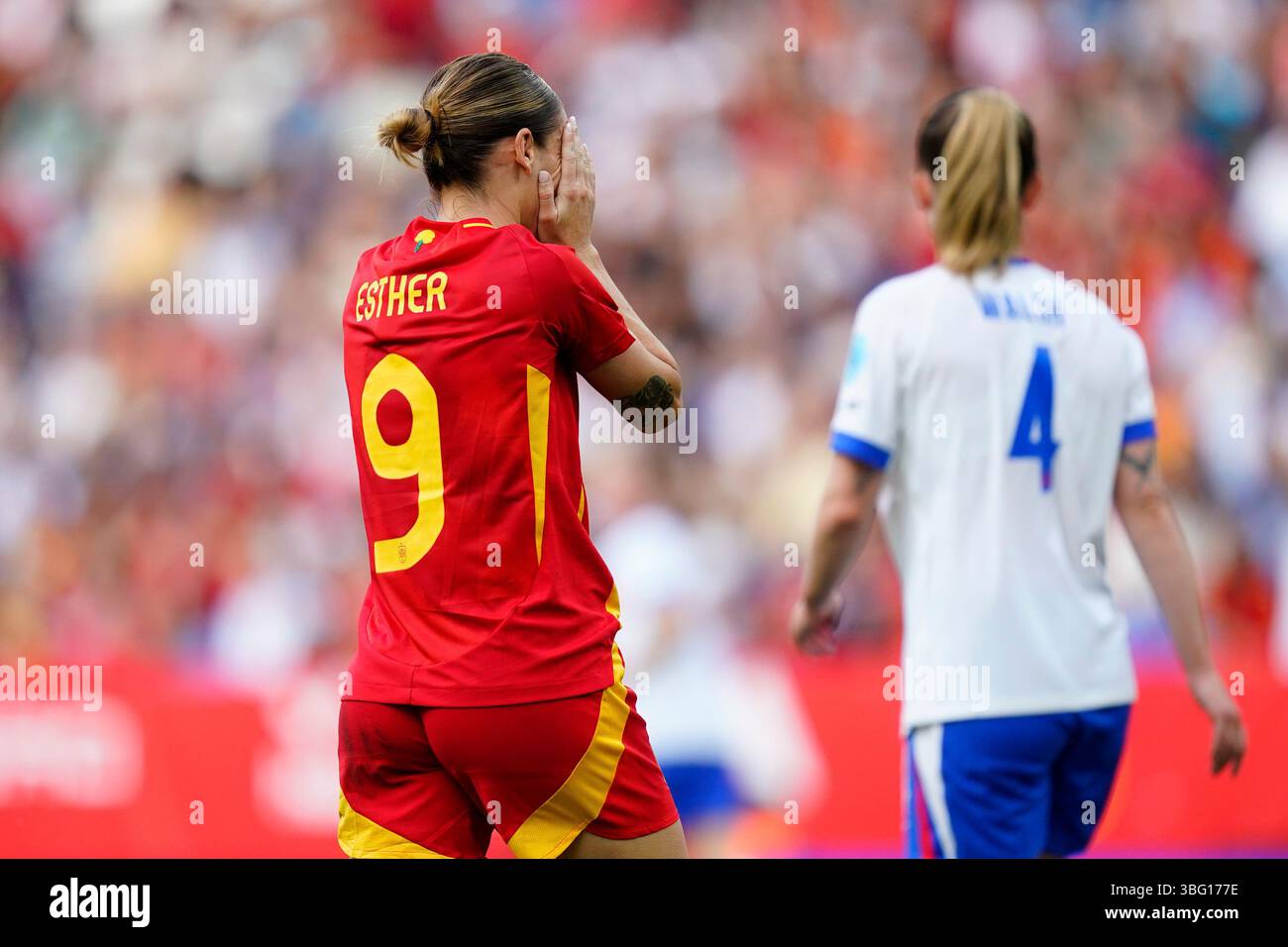 Barcelona, Spain. 03rd June, 2025. Esther of Spain during the UEFA ...