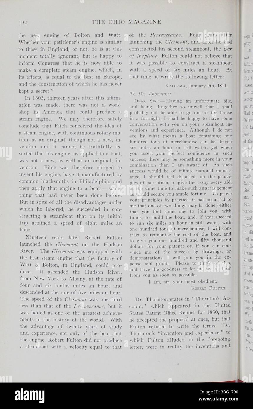 This page from the 1907 Ohio Illustrated Magazine highlights articles ...