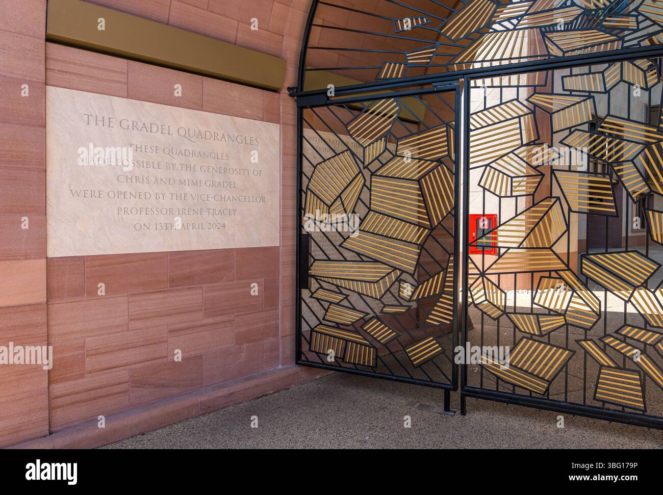 Exteriror of The Gradel Quadrangles of new College by David Kohn ...